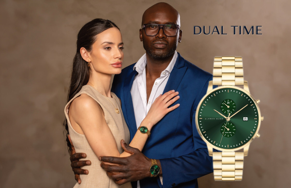 Dual Time - Alfred Sung Watches