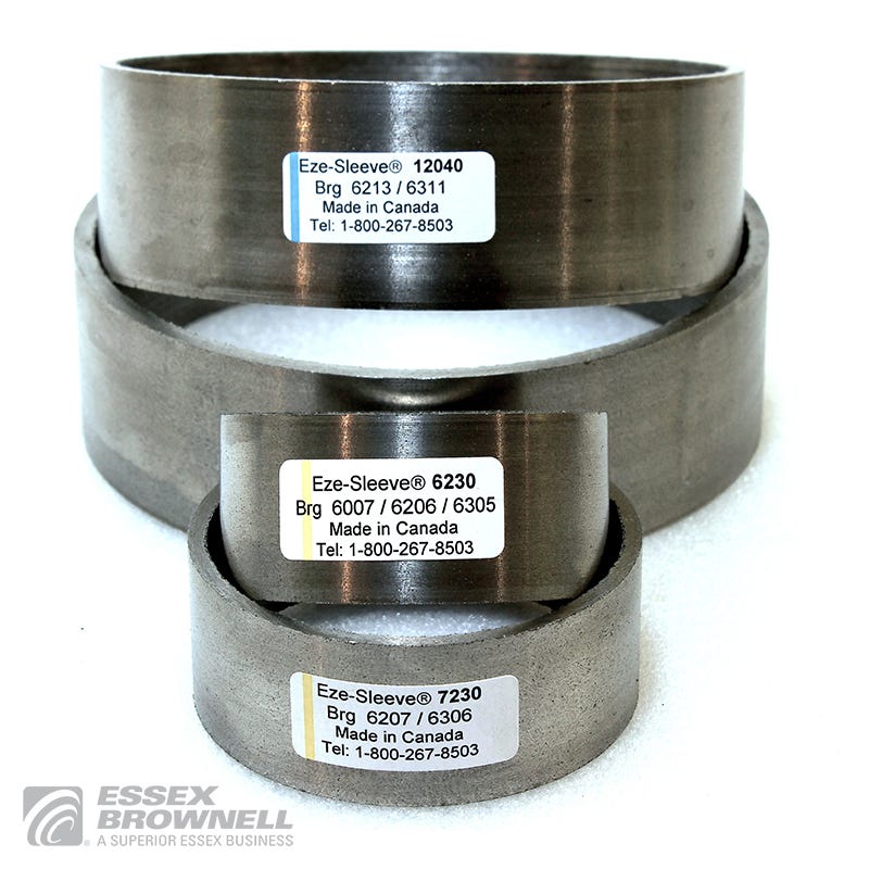 Repair Sleeves, Bearing Housing, Cast iron, Bearing Sizes: 6221/6318 ...