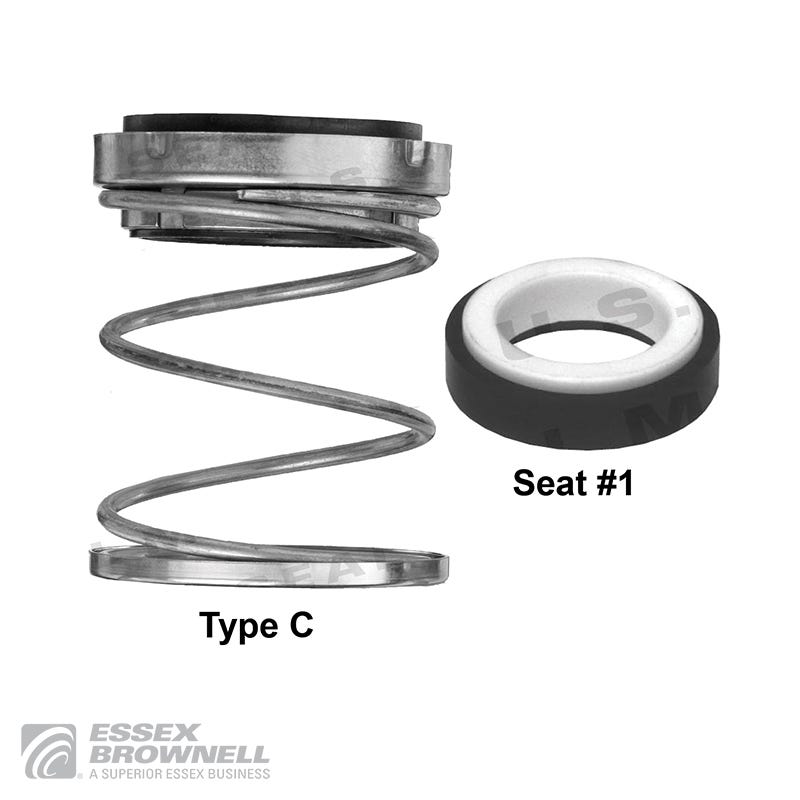 Pump Seals, PS-1002, 0.500 (1/2") | Essex Brownell