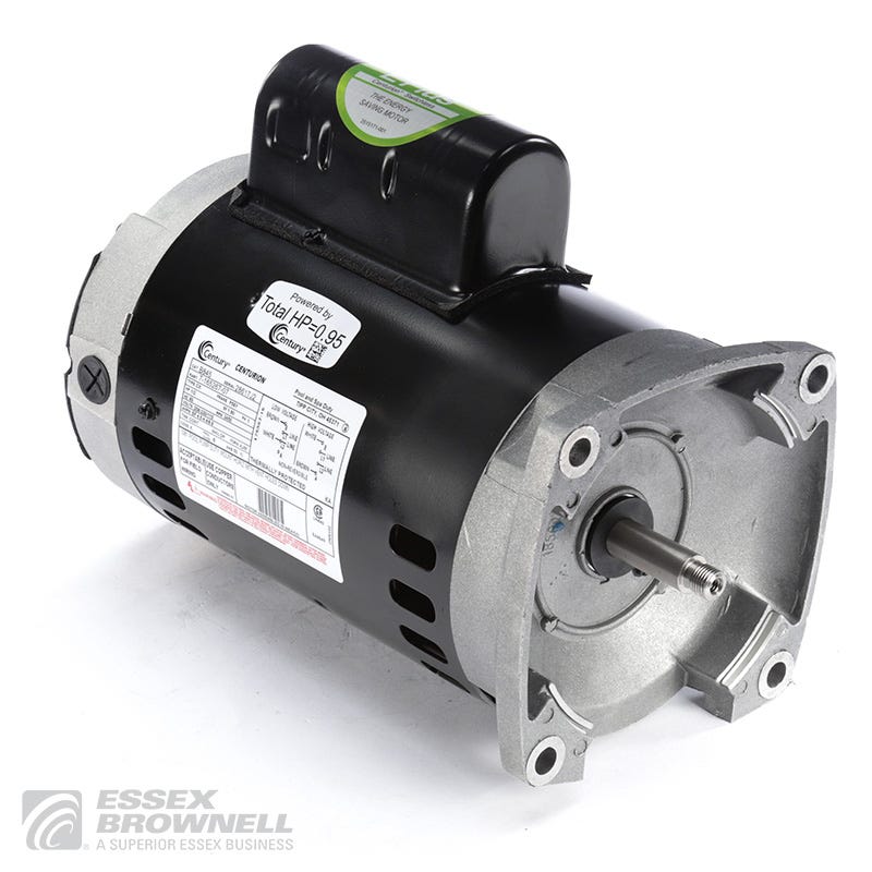 1/2 HP Pump Motor, PSC 3450(1) RPM, P56Y Frame, ODP, 115/208-230 V, 60 ...