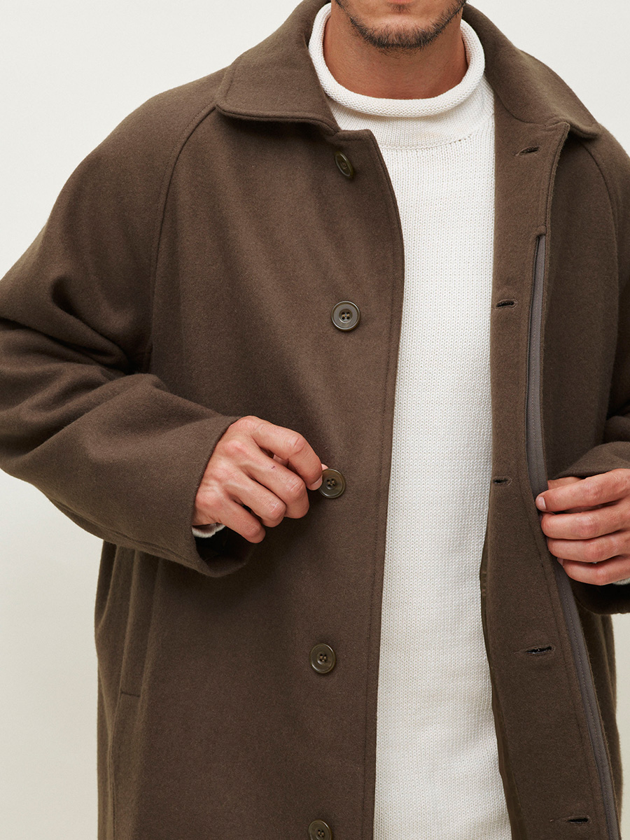 Wool angora coat - Clothing - Shop - Monocle