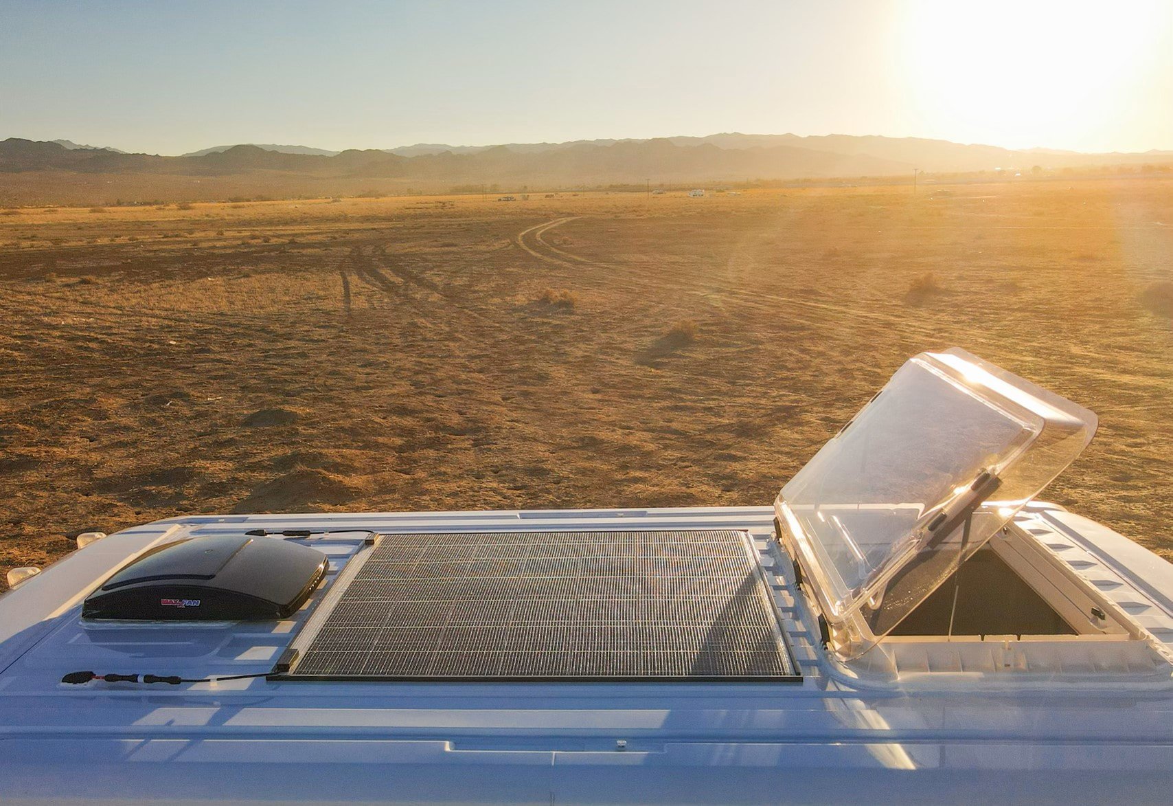 New Way Van Life - 225 Watt - Semi-Rigid Walkable Solar Panel - PERC Cells