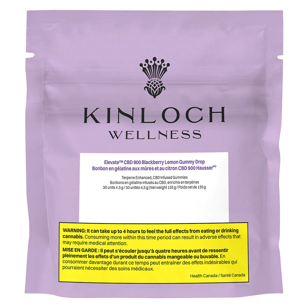 CBD Blackberry Lemon Gummy Drop (30pc) | Recover Cann