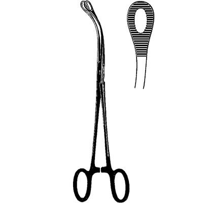 90-2345 Sklar Black Laser Laufe Uterine Polyp Forceps | Sklar Corporation