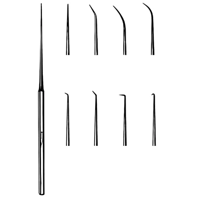 65-3318 Sklar® Barbara Pick - 0.6mm, Angled 45° | Sklar Surg... | Sklar ...