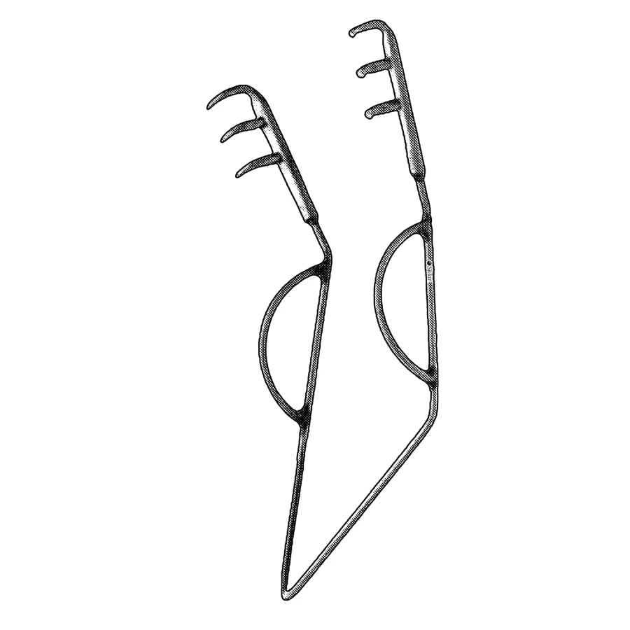 22-8845 Sklar Parsonnet Epicardial Retractors Sharp Prongs | Sklar ...