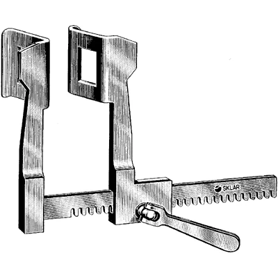 55-7685c Sklar Finochietto Rib Spreader CensiTrac Marked