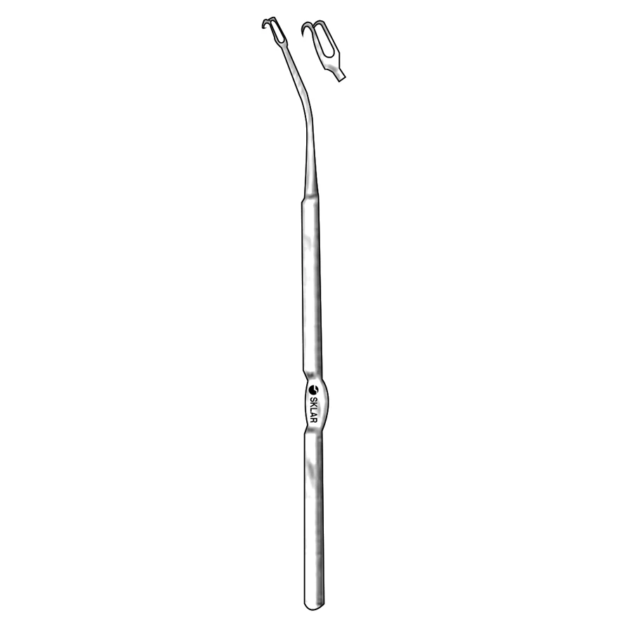 75-1232 Sklar Blocksma Cleft Palate Hook Double Hook Sharp | Sklar ...