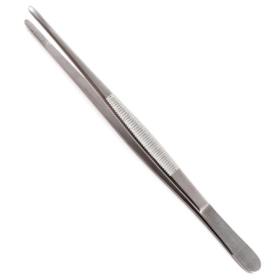 96-2467 Econo Sterile Dressing Forceps Straight Serrated Dis...