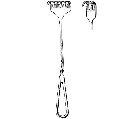 60-4243c Sklar® Volkman Retractor (CensiTrac® Marked) - 4-1/...