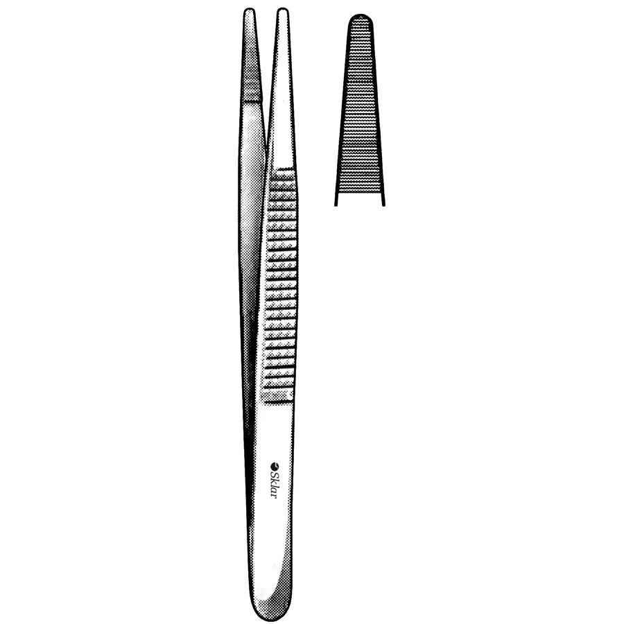19-2174 Sklar Bonney Dressing Forceps Serrated