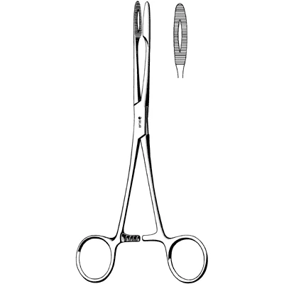90-8140 Sklar® Maier Gross Uterine Dressing Forceps - 10, St...