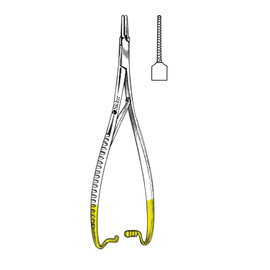 21-8110 Sklar® TC Mathieu-Ryder Vascular Needle Holder - 6-3... | Sklar Surgical Instruments