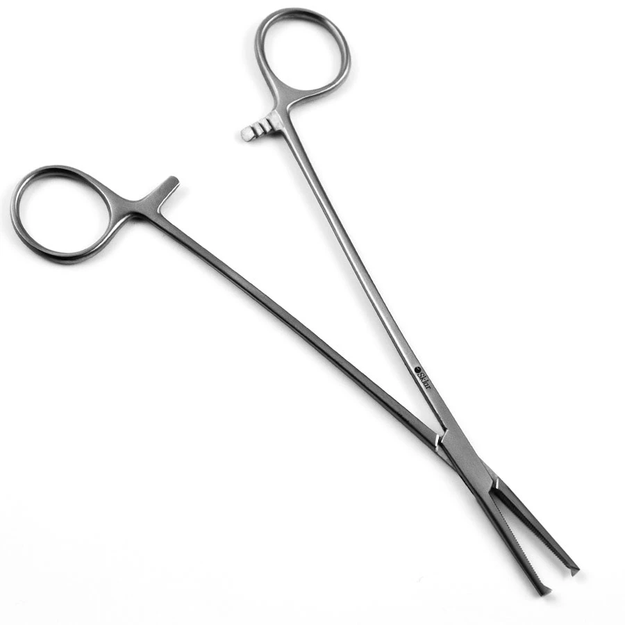 50-1570 Sklar Adson Hemostatic Forceps Curved Teeth FullySer...