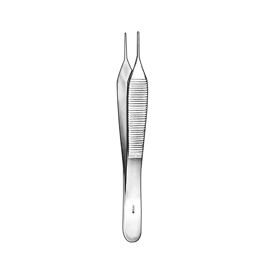 50-3171 Sklar Adson Tissue Forceps Straight Teeth | Sklar Corporation