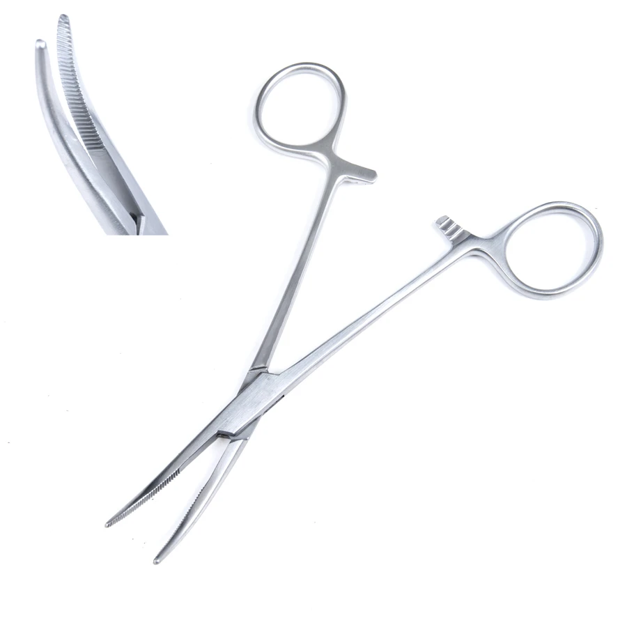 17-2155 Sklar® Kelly Hemostatic Forceps - 5-1/2, Curved
