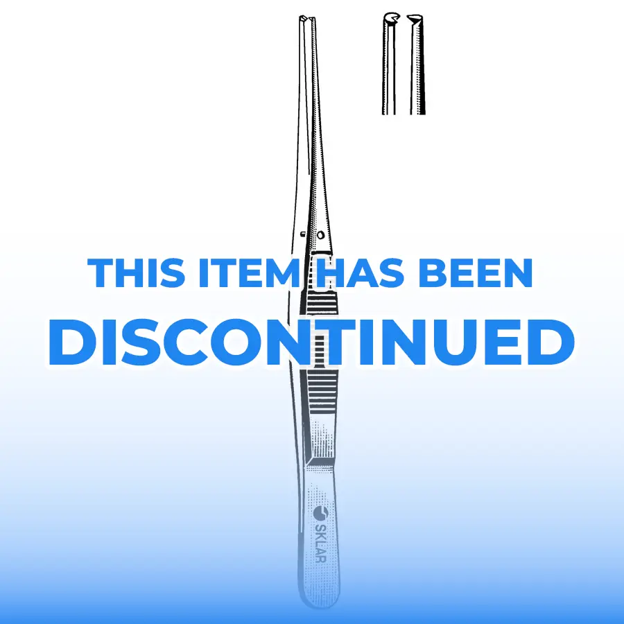Sklar® Semken Tissue Forceps - 5, Straight, 1x2 Teeth | Sklar Surgical ...
