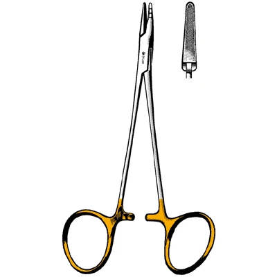 21-8086 Sklar TC Neivert Masing Needle Holder Smooth Offset ... | Sklar ...