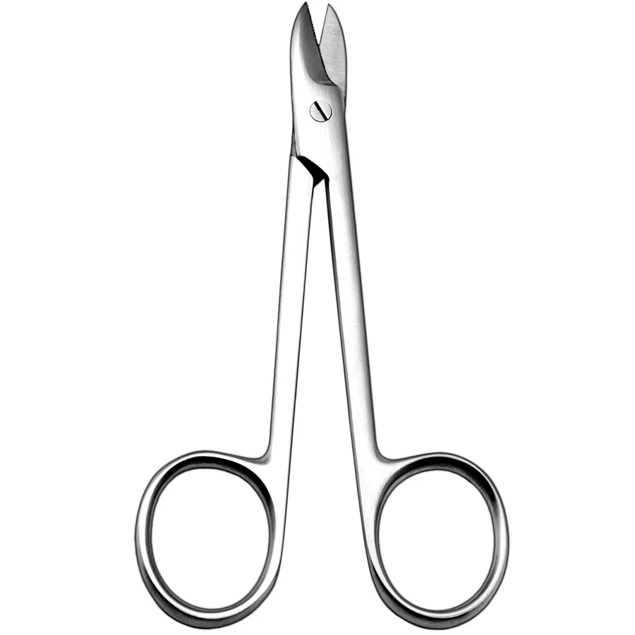 21-363 Econo Suture Wire Cutting Scissors Straight Serrated ... | Sklar ...