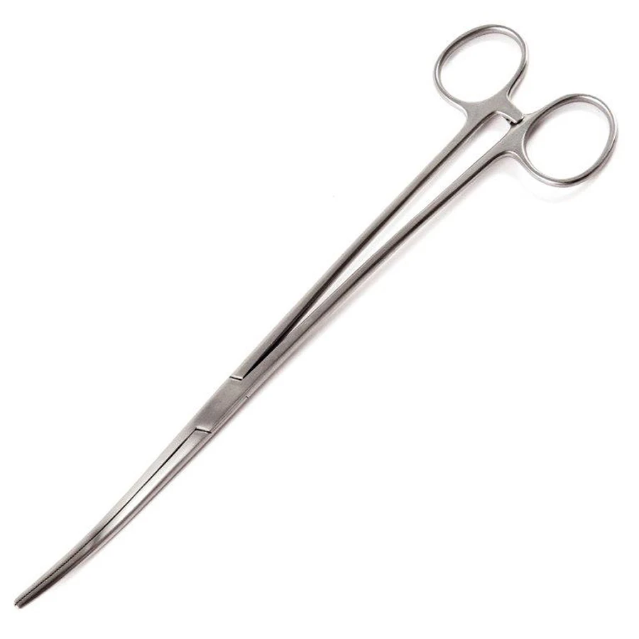 21-374 Econo Bozeman Uterine Dressing Forceps SCurved Dispos... | Sklar ...