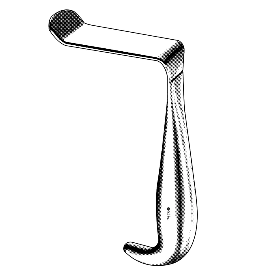 75-2222 Sklar Munro Lateral Vertical Ramus Retractor | Sklar Corporation