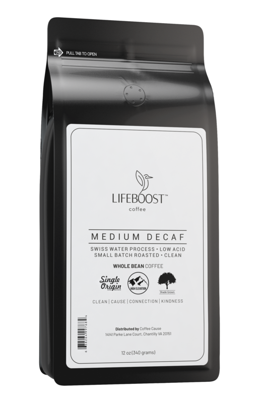 Medium Roast Decaf - Lifeboost Coffee