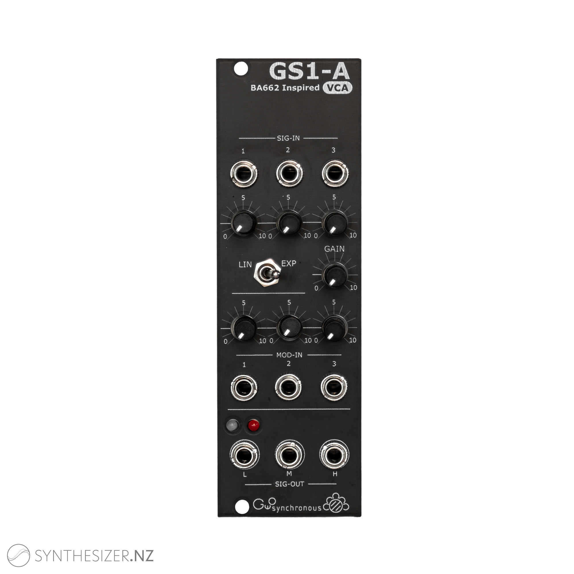 Geosynchronous Synths GS1-A, Roland's System 100M replica - Synthesizer ...