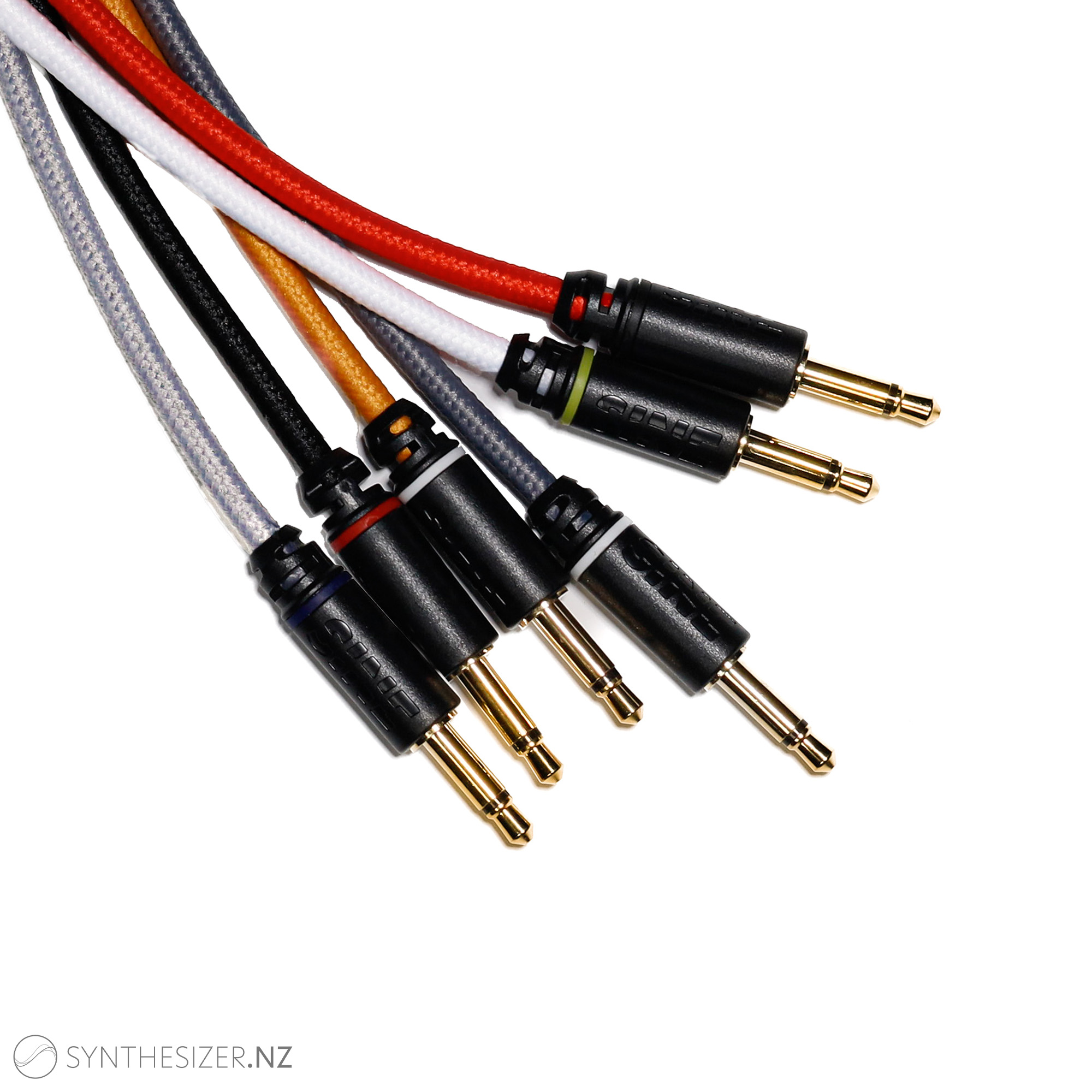 The original Sine o-ring patch cables, 3.5mm Mono TS designed in NZ ...