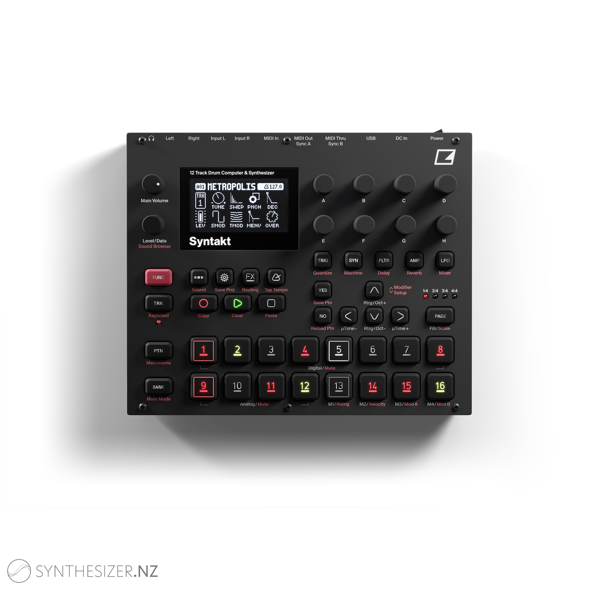 Elektron Syntakt Drum Computer and Synthesizer now available in NZ ...