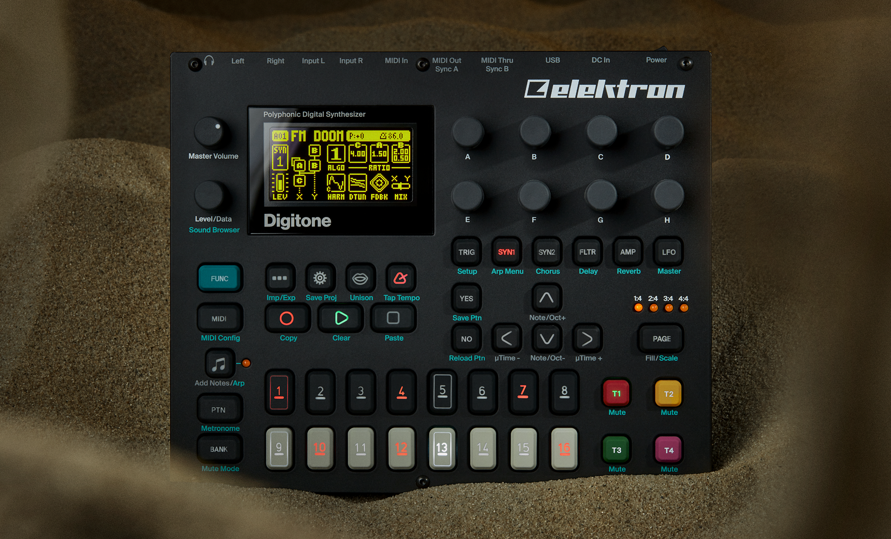 Elektron Digitone an Eight Voice Polyphonic Digital Synthesizer ...