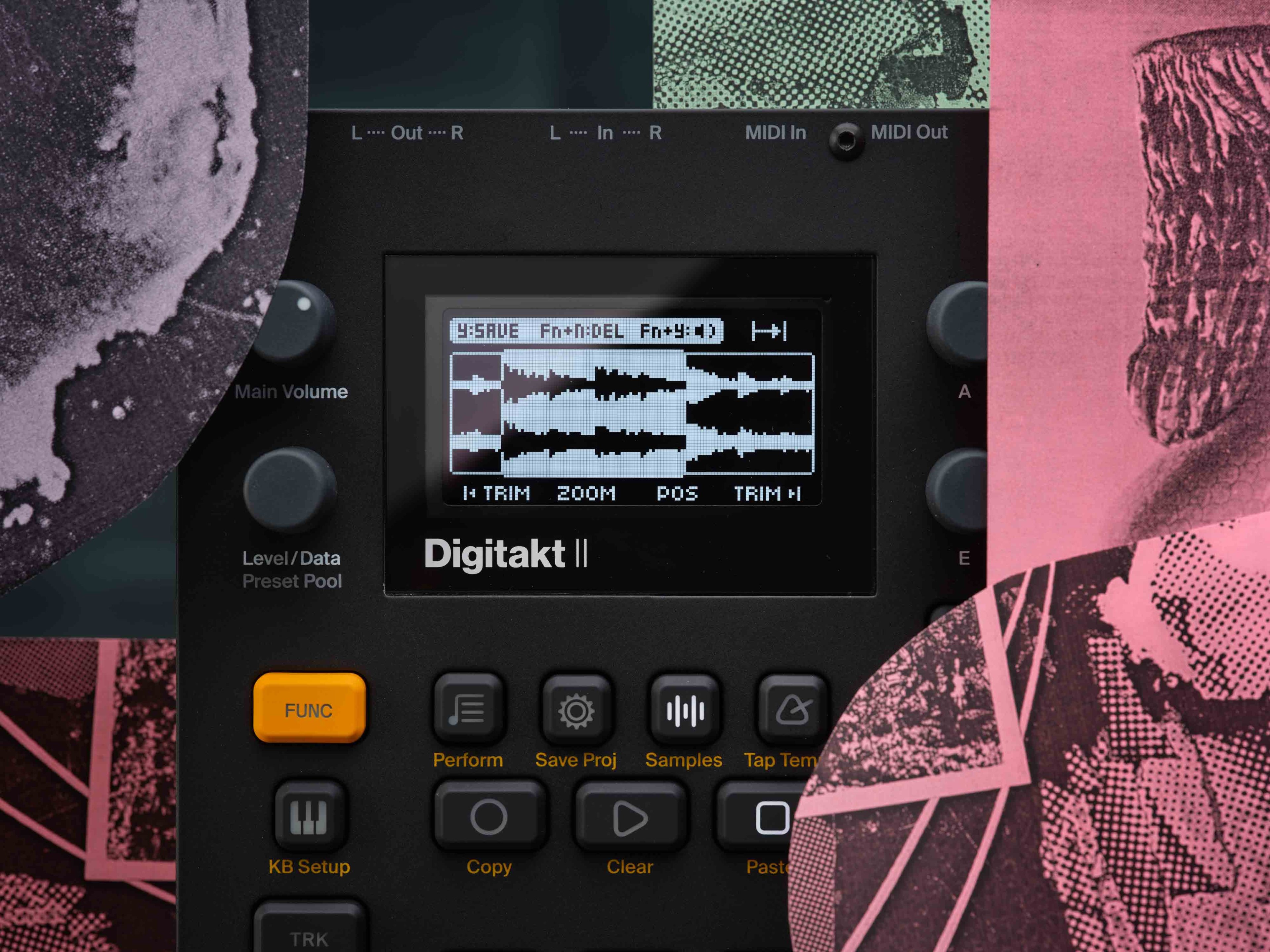 Elektron Digitak MKII now with stereo sampling and 128 step sequencer ...