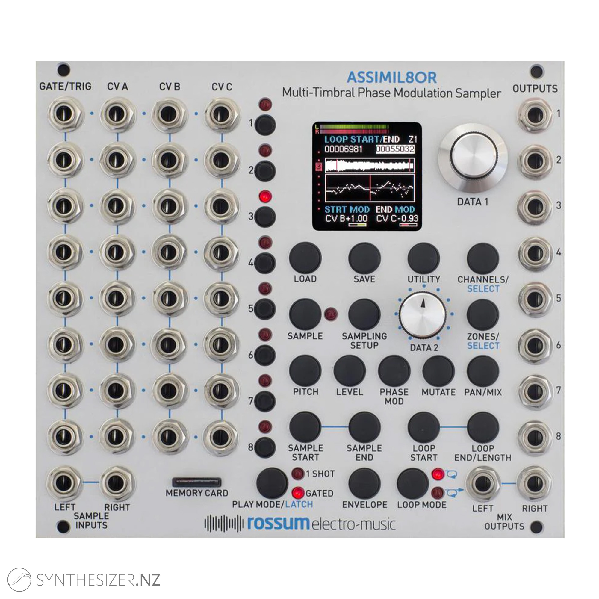 Rossum Electro Assimil8or the multi timbral phase modulation sampler ...