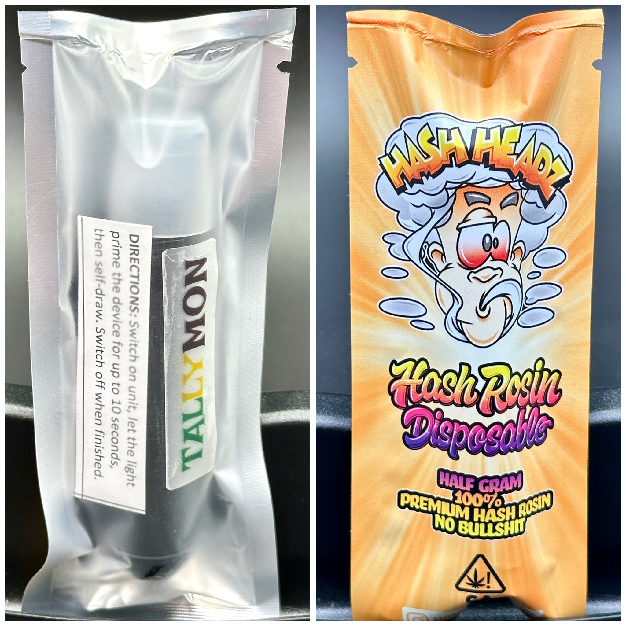 Tallymon hash rosin disposable - half gram [Hash Headz] - the-gas-station
