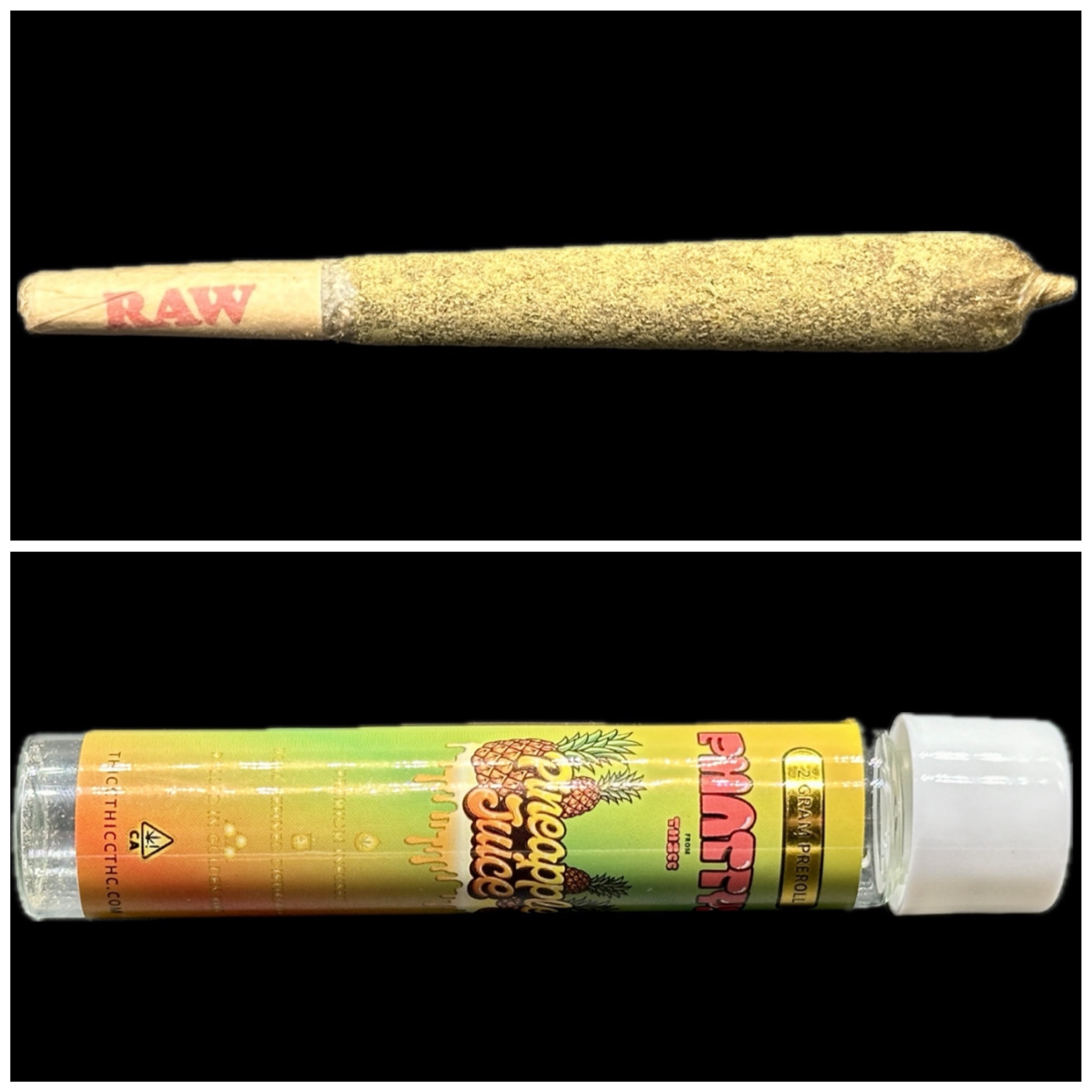 Pineapple Juice preroll - 2g Infused & Kief rolled [Thicc] - the-gas ...