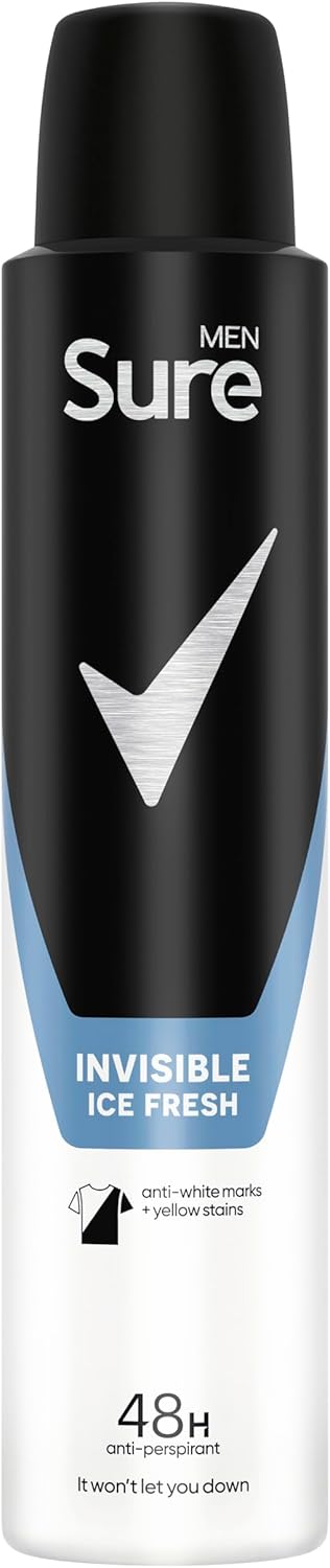 Sure Men Anti-perspirant Deodorant Invisible Ice, EAN: undefined