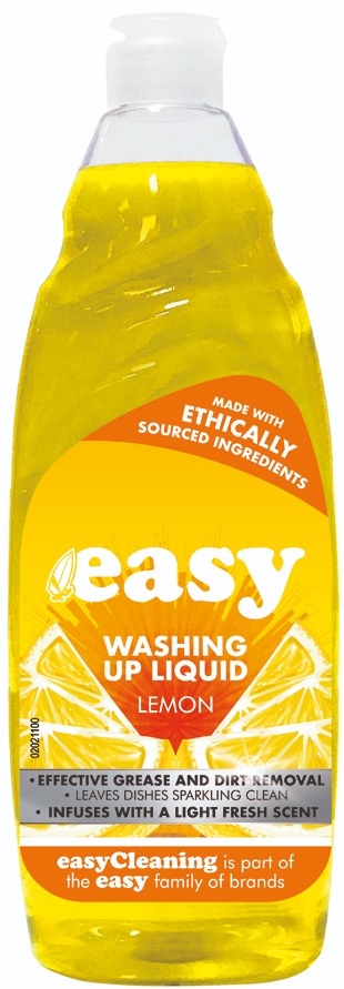 Easy Washing Up Liquid Lemon, EAN: undefined
